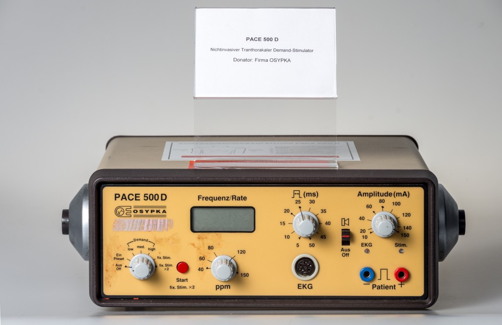 Pacemaker PMA 1, Fa. Vitatron Medical | Historisches Archiv