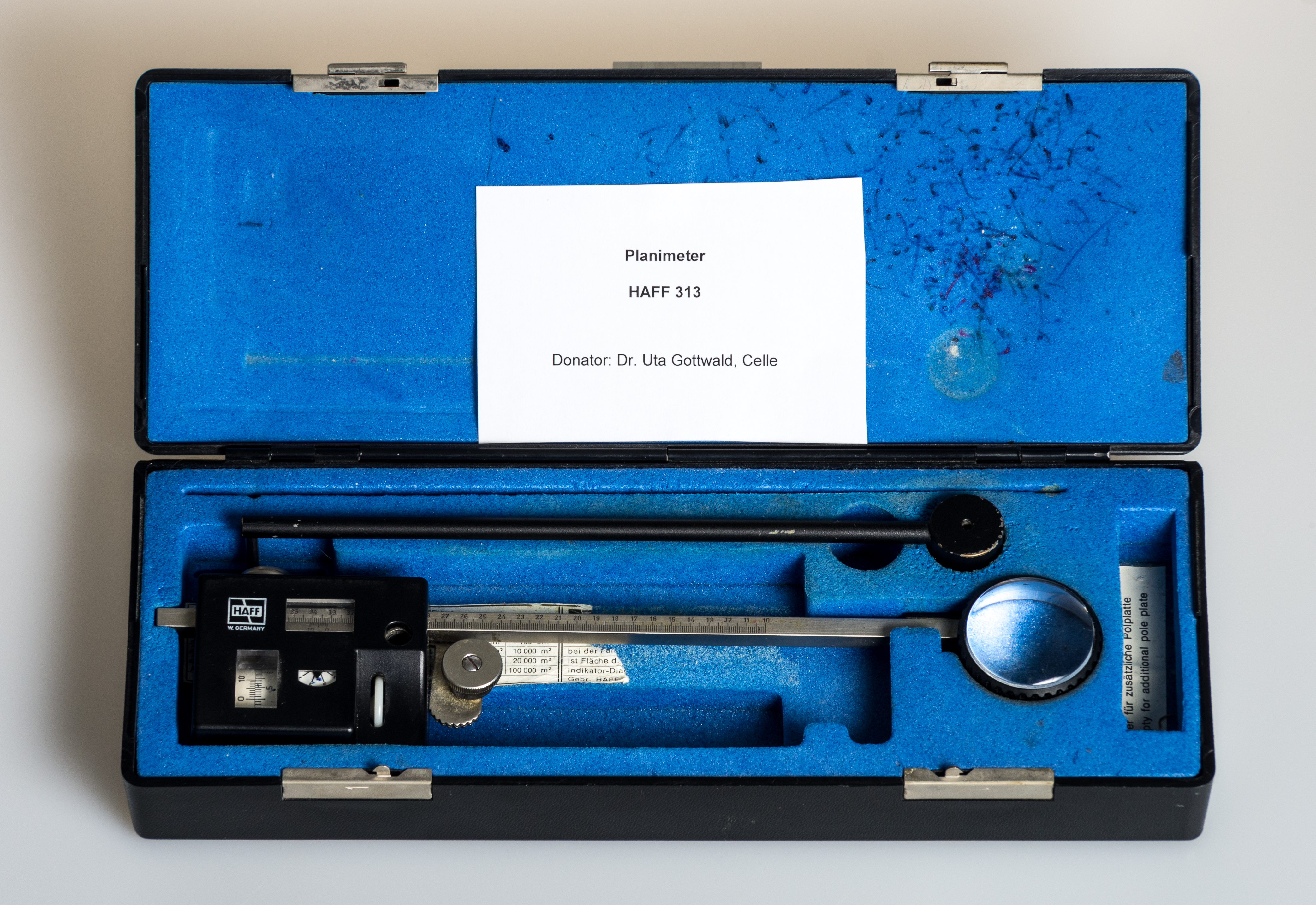 Planimeter Haff 313 – Historisches Archiv