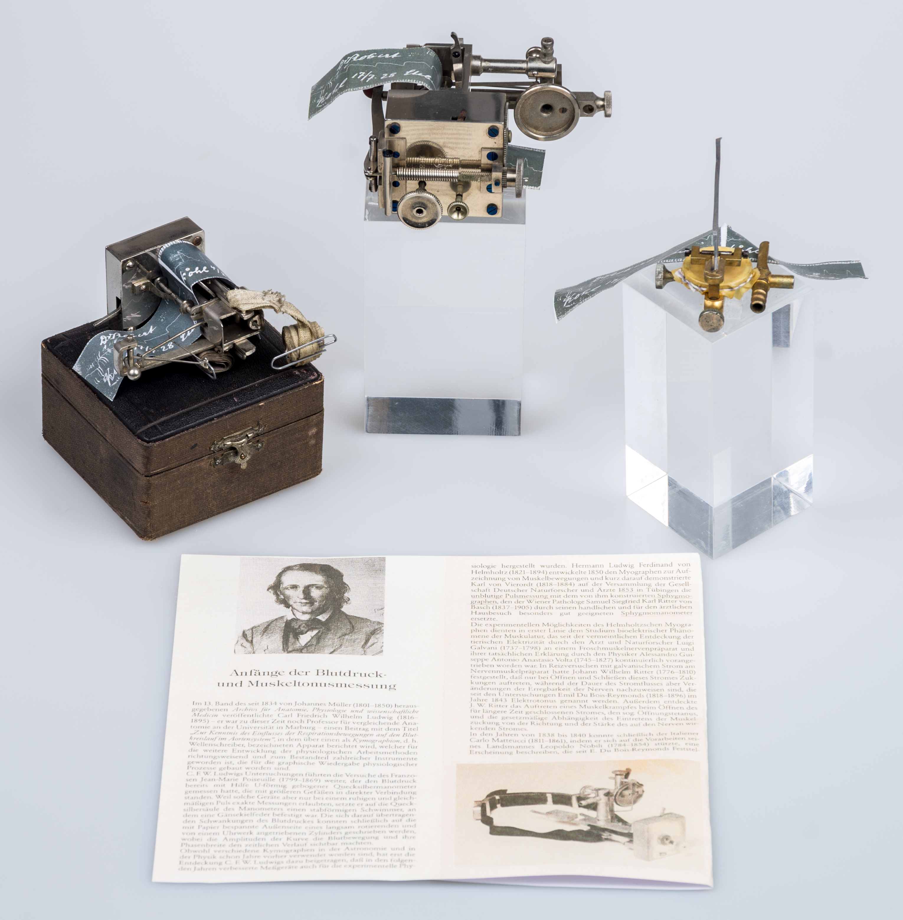 Sphygmomanometer (4), Sphygmograph – Historisches Archiv